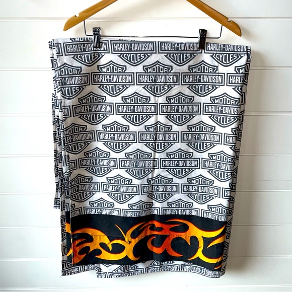 Harley-Davidson | Bedding | Harley Davidson Fulldouble Flat Sheet W ...
